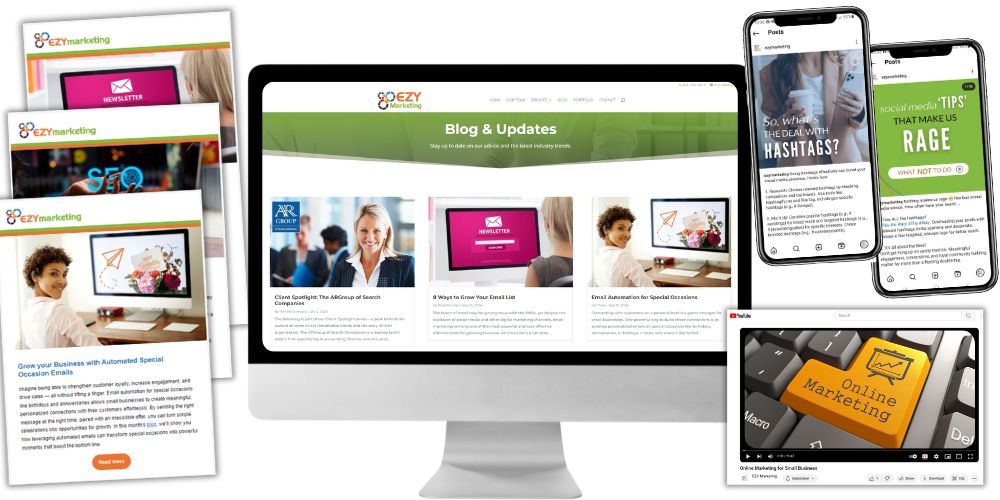 7 Tips to Ignite Growth with Content Marketing - EZY Marketing